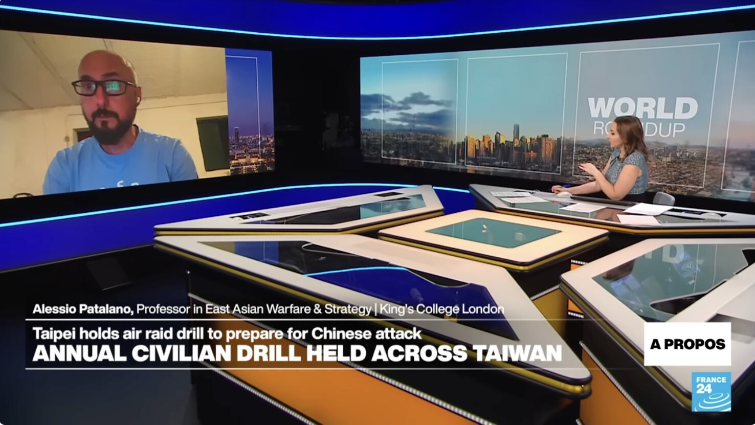 Taipei holds annual air raid drill to prepare for Chinese attack ...
